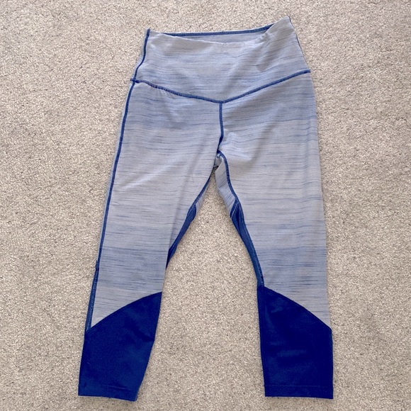 Zella | Pants & Jumpsuits | Zella Cropped Workout Leggings | Poshmark